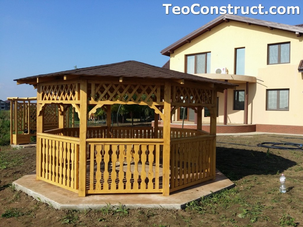 Modele foisoare din lemn Ploiesti | Foisoare din lemn, Garduri din lemn ...