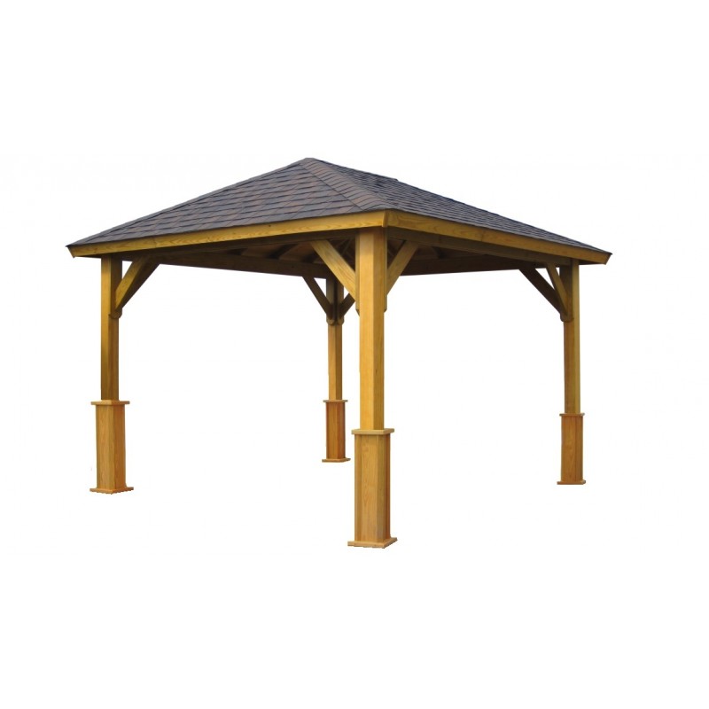 Foisor din lemn Leon | Foisoare din lemn, Garduri din lemn, Terase din lemn