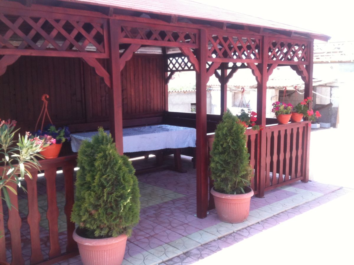 Foisor din lemn Martin | Foisoare din lemn, Garduri din lemn, Terase ...